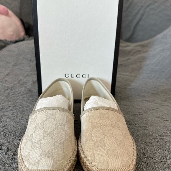 Gucci | Shoes | Gucci Cream Platform Shoes | Poshmark